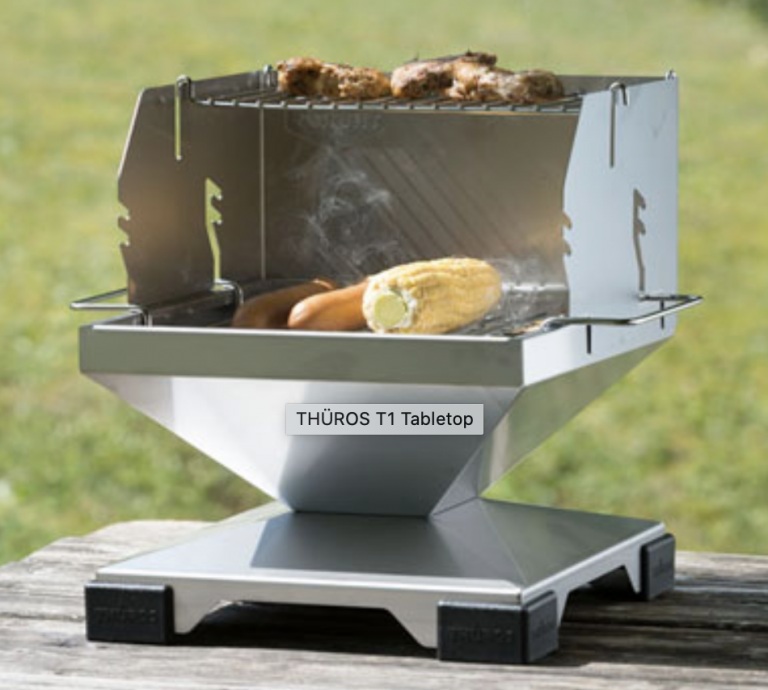 THÜROS S1 Tabletop Contemporary Modern BBQ Smoker - Party Experts