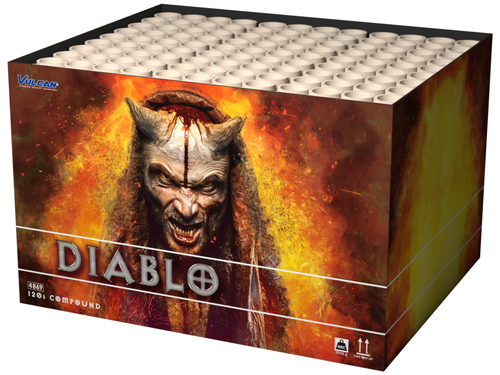 Vulcan Diablo Compound Finale Cake **MEGA FINALE CAKE** - Party Experts